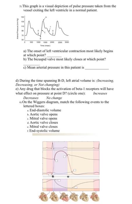 Solved s) This graph is a visual depiction of pulse pressure | Chegg.com