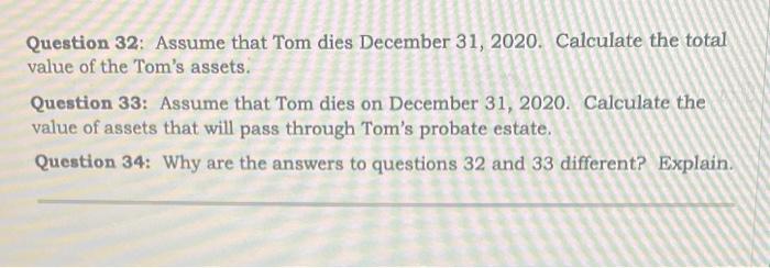 Solved Probate Fact Pattern #1 Tom and Rita have been | Chegg.com