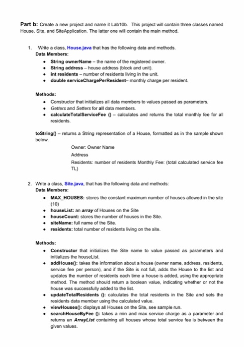 Solved Part a: Create a new project and name it Lab 10a. | Chegg.com