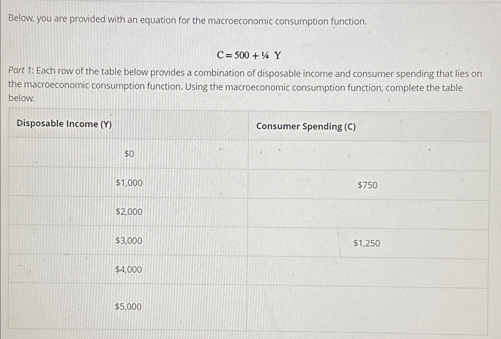 Solved Below, you are provided with an equation for the | Chegg.com