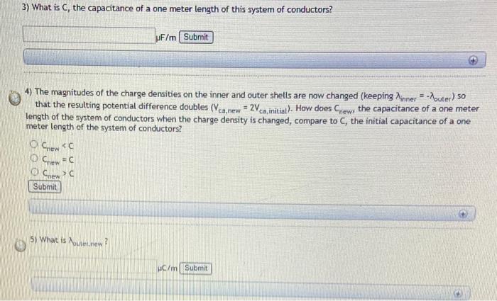 Solved Concentric Cylindrical Conducting Shells 1 2 3 4 5 An | Chegg.com