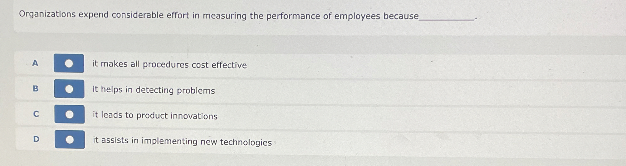 Solved Organizations expend considerable effort in measuring | Chegg.com