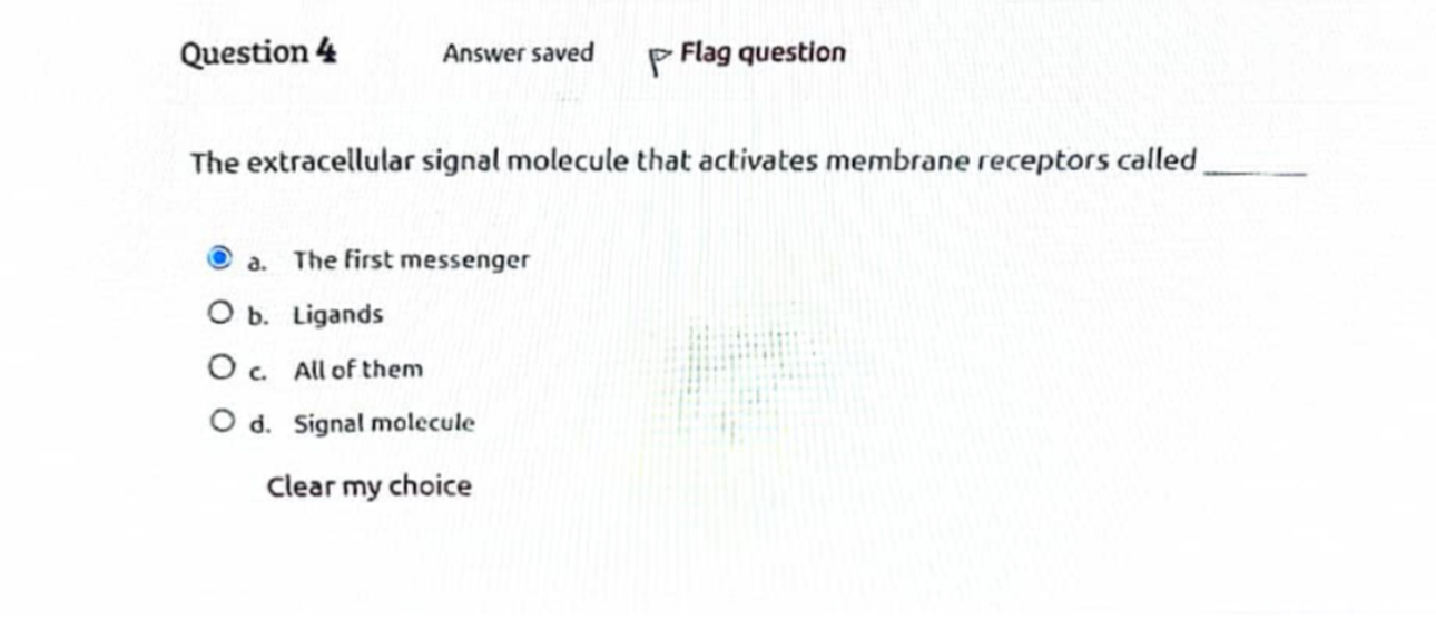 Solved Question 4Answer savedpFlag questionThe extracellular | Chegg.com Solved Question 4Answer savedpFlag questionThe extracellular | Chegg.com