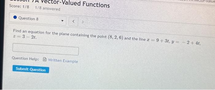 Solved Find the domain of the vector-value function | Chegg.com
