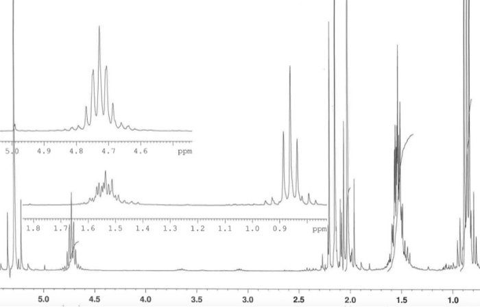 Use this NMR to determine the structure of C5H12OLiet | Chegg.com