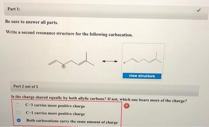 Solved Part 1: Be sure to answer all parts. Write a second | Chegg.com