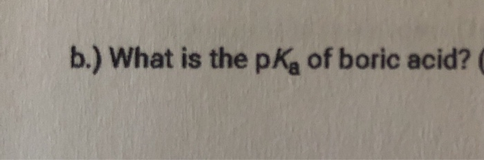 Solved PH Given the following table of information, | Chegg.com