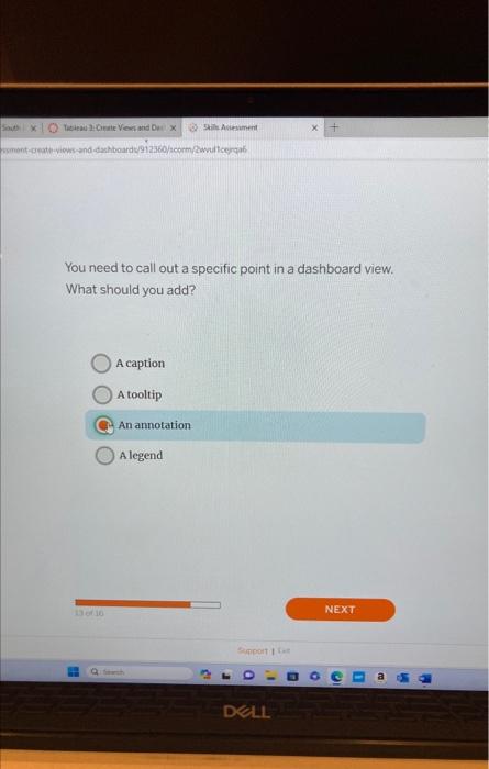 Solved You need to call out a specific point in a dashboard | Chegg.com