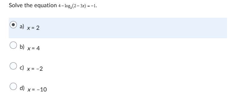 Solved Solve the equation | Chegg.com