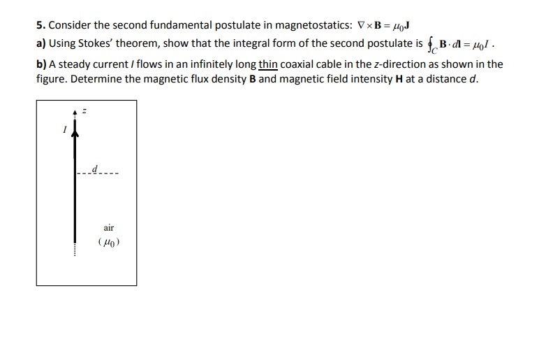 Solved Consider the second fundamental postulate in | Chegg.com