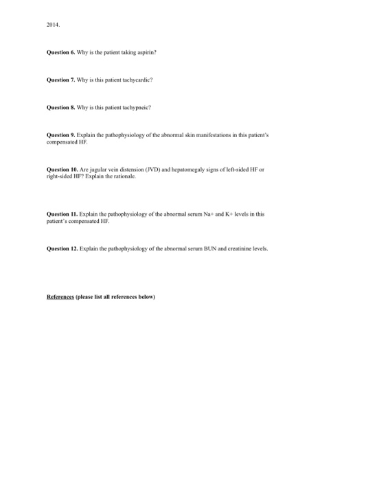 Solved History of Present Illness HJ. presented to the | Chegg.com