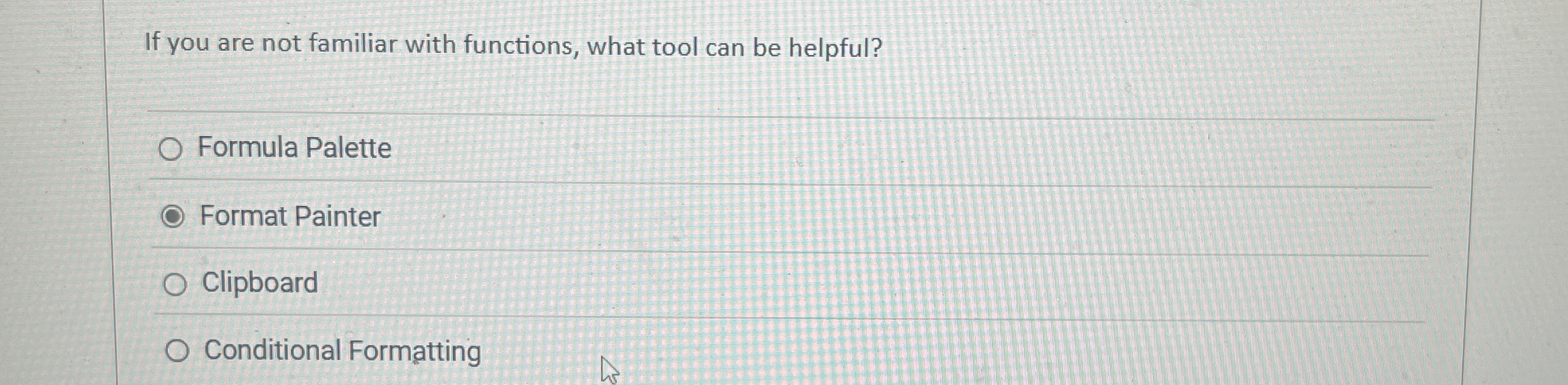 Solved If you are not familiar with functions, what tool can | Chegg.com