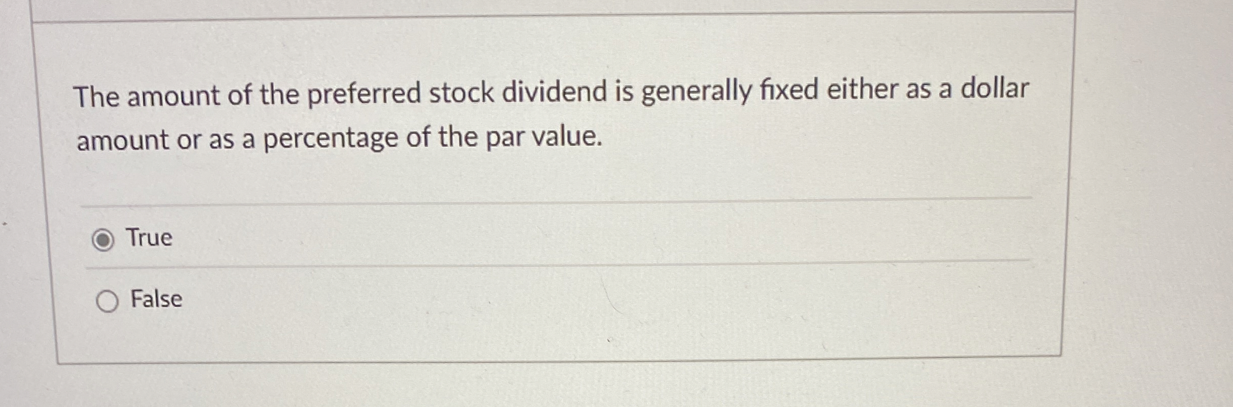 Solved The amount of the preferred stock dividend is | Chegg.com