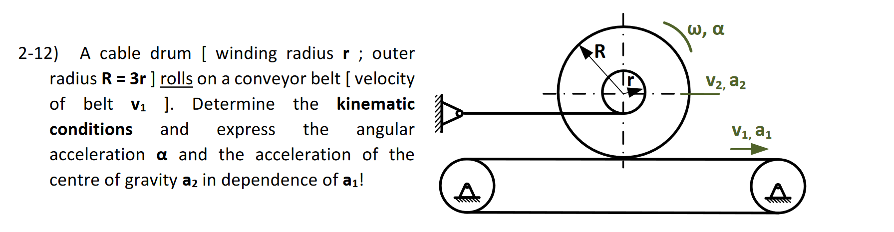 Solved you must get the correct answer: \alpha = a12r; | Chegg.com