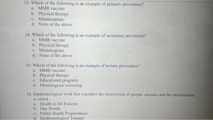 Solved 10. When individuals who are exposed to a disease are | Chegg.com