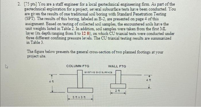 2. [75 pts] You are a staff engineer for a local | Chegg.com