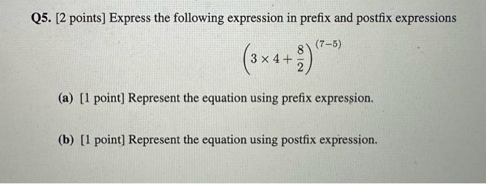 Solved 25. [ 2 points] Express the following expression in | Chegg.com
