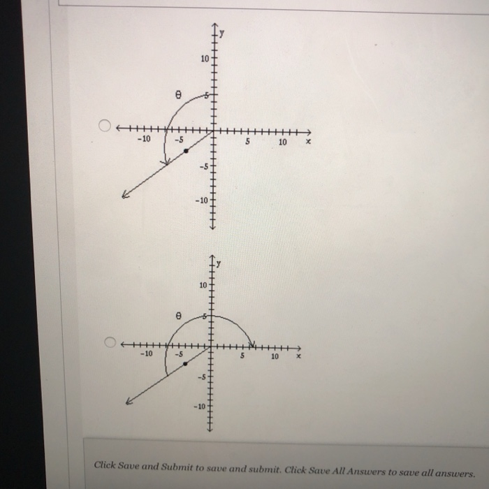 Solved Draw an angle in standard position such that the | Chegg.com