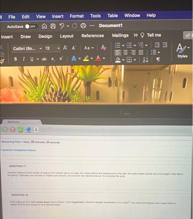 Solved File Edit View Insert Format Tools Table Window Help | Chegg.com