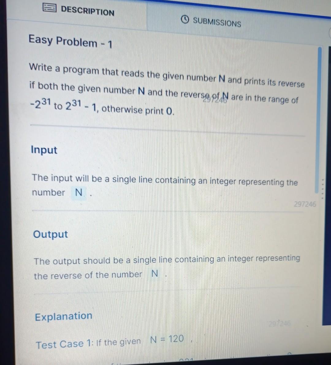 Solved Easy Problem 1 Write A Program That Reads The Given 3961