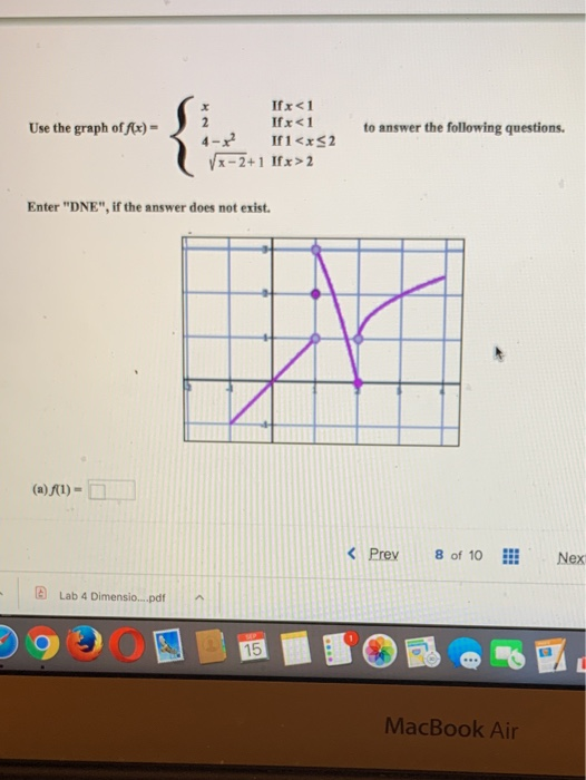 Solved Use the graph of f(x) = Ifx