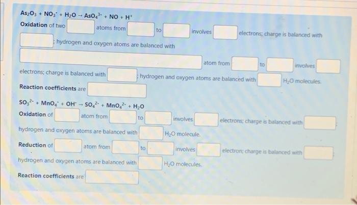 Solved to 52 +Cl2 + H2O - SO2 + CI+H Oxidation of atom from | Chegg.com