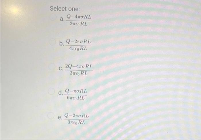 Solved A solid conducting cylinder of length L and radius R | Chegg.com