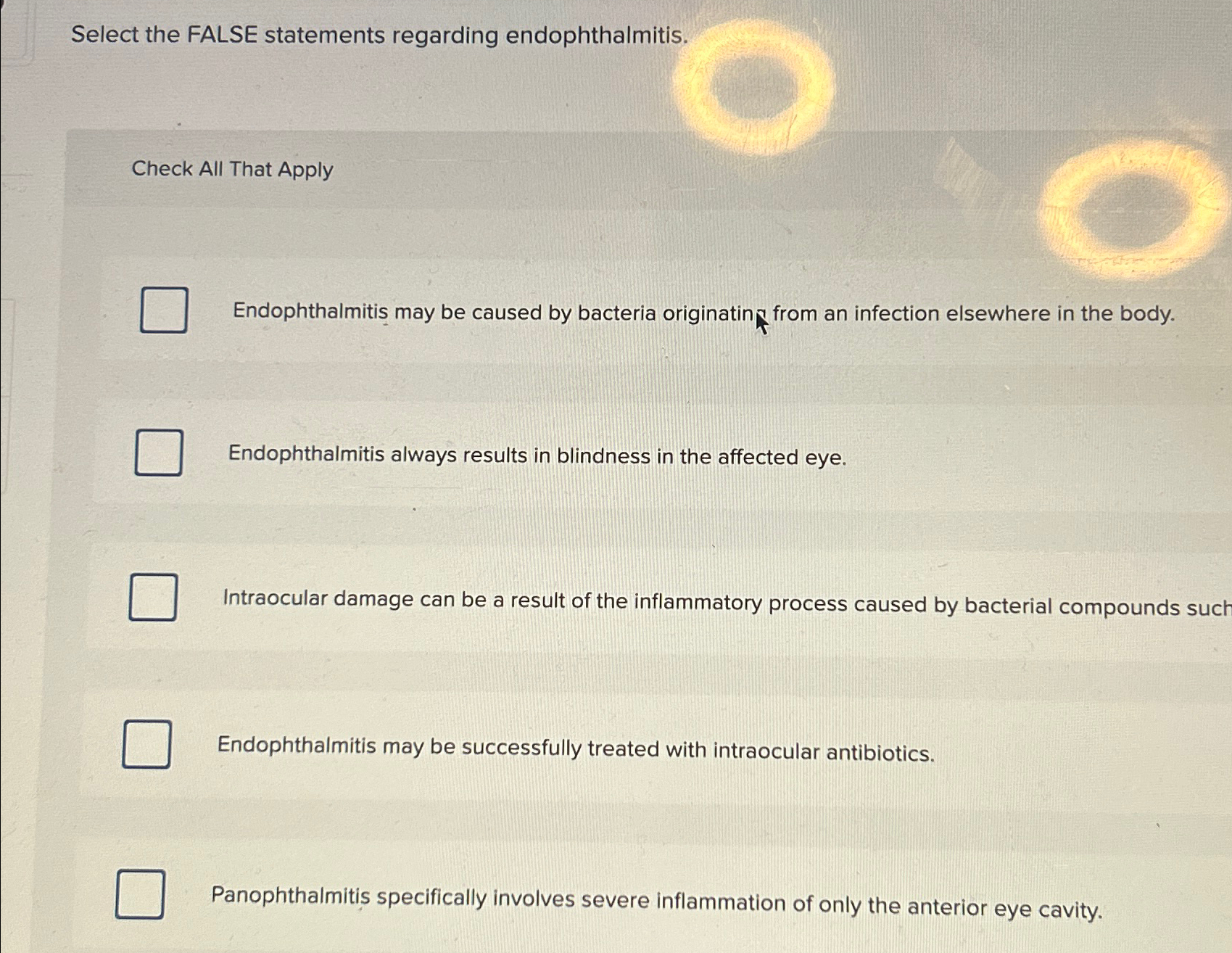 Solved Select the FALSE statements regarding | Chegg.com