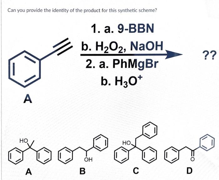 Solved Can you provide the identity of the product for this | Chegg.com