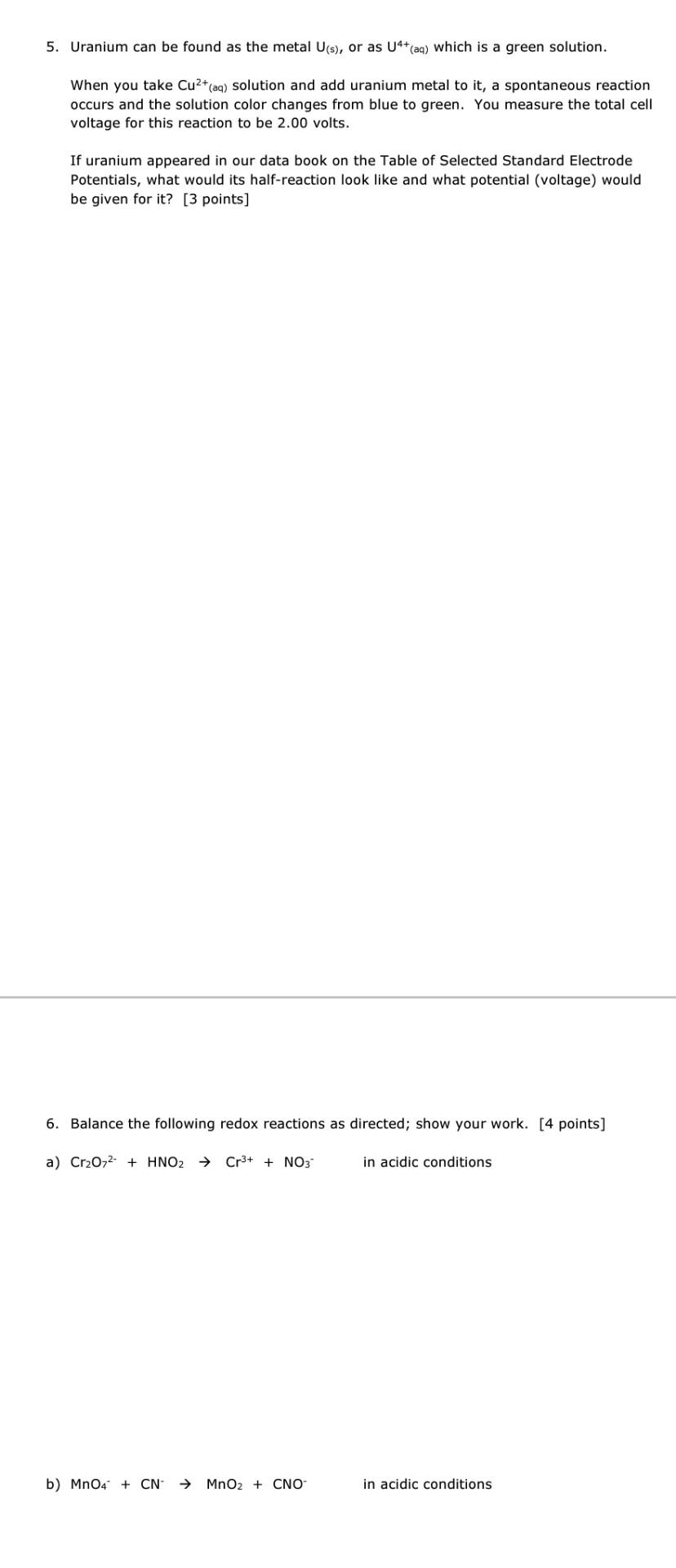 Solved Chemistry 30 U1 Thermochemistry Assignment This is | Chegg.com