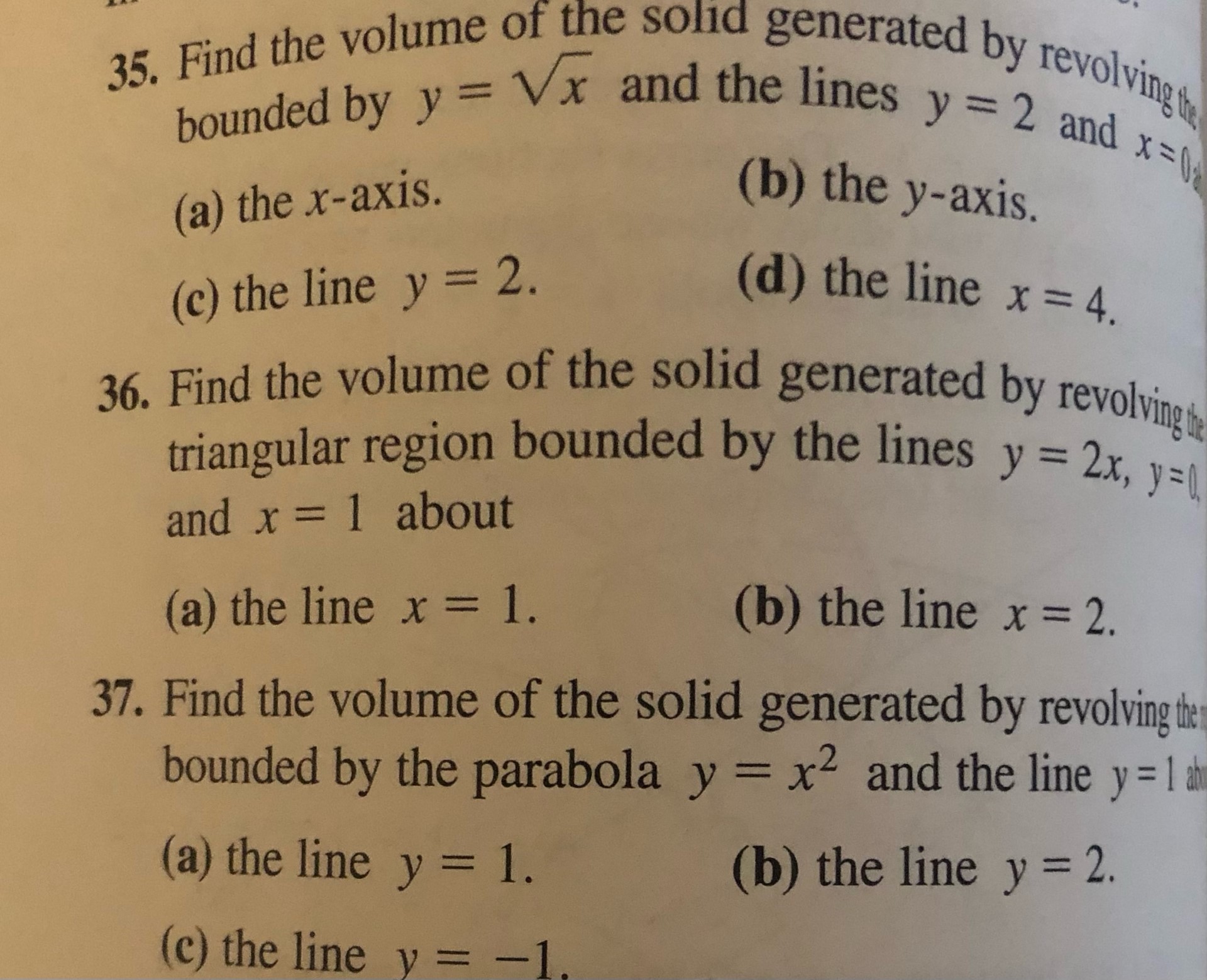 Solved Can you only do 35 ﻿and 37? ﻿Thank you! | Chegg.com