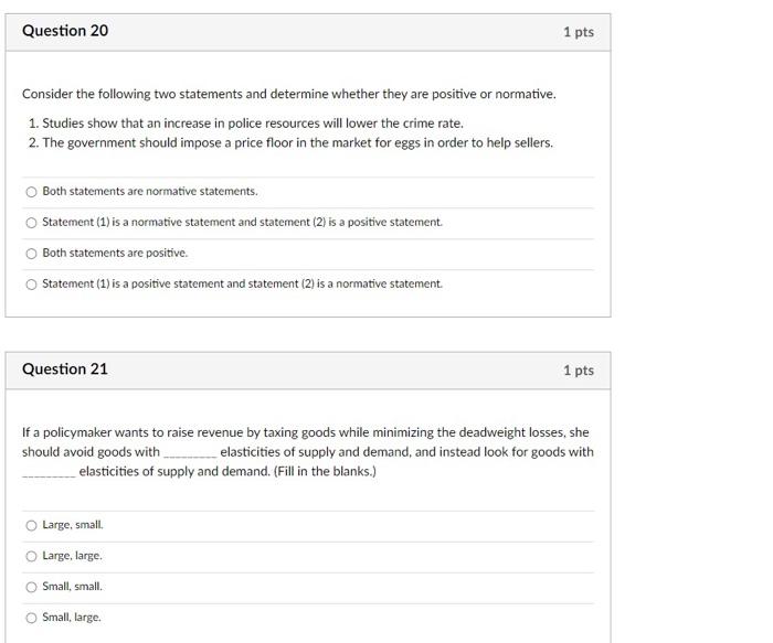 Solved Consider the following two statements and determine | Chegg.com