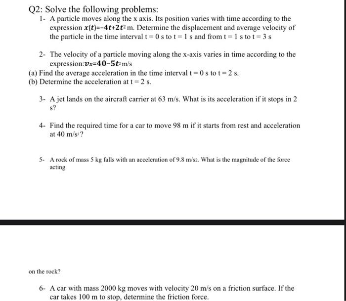 Solved Please, I want a correct and clear solution for all | Chegg.com