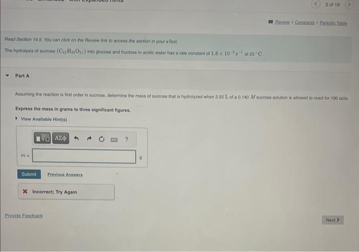 Solved Ruad Soction 14.5. You can click on the Aevew link to | Chegg.com