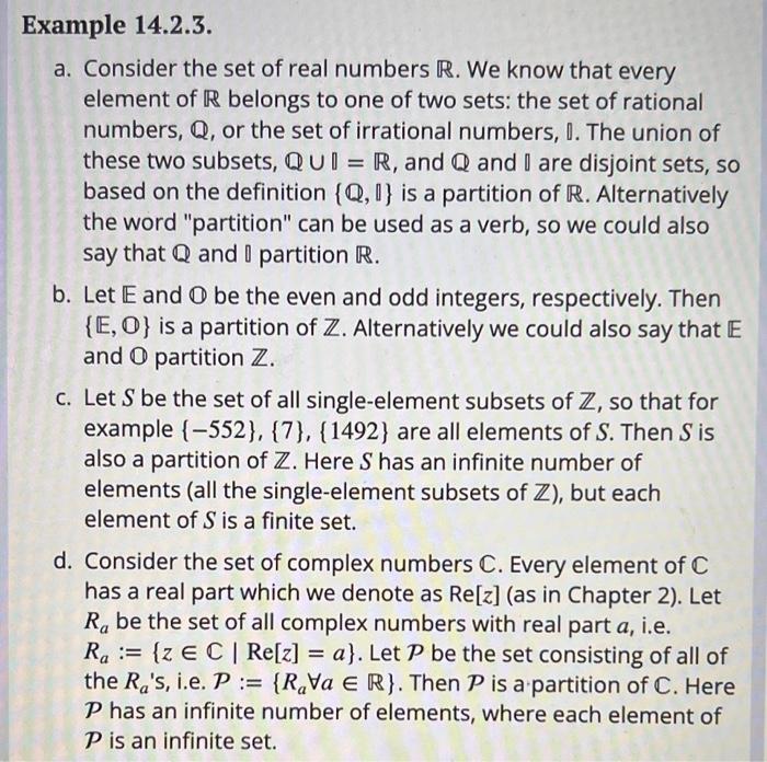 1. In the following parts we will considering | Chegg.com