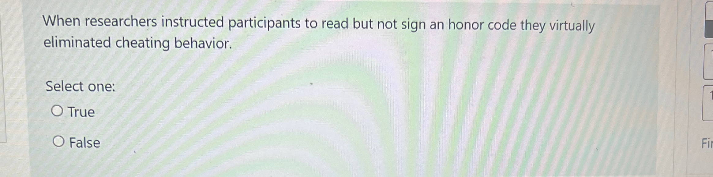 Solved When researchers instructed participants to read but | Chegg.com