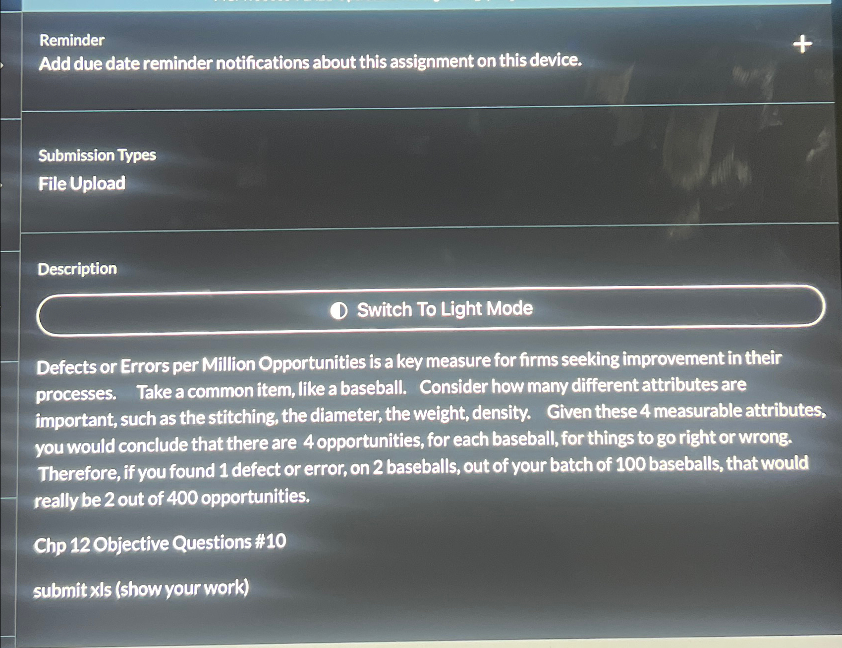 Solved ReminderAdd due date reminder notifications about | Chegg.com