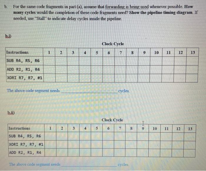Solved Q2. [14 points] Consider a load/store machine with | Chegg.com