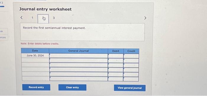 Solved Journal entry worksheet 3Journal entry | Chegg.com