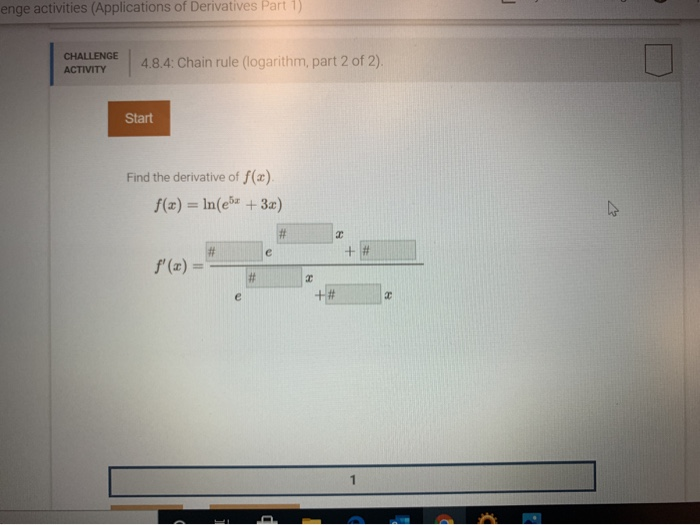 Solved enge activities (Applications of Derivatives Part 1) | Chegg.com Solved enge activities (Applications of Derivatives Part 1) | Chegg.com
