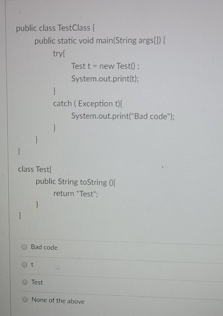 Solved public class Main public static void main(String | Chegg.com