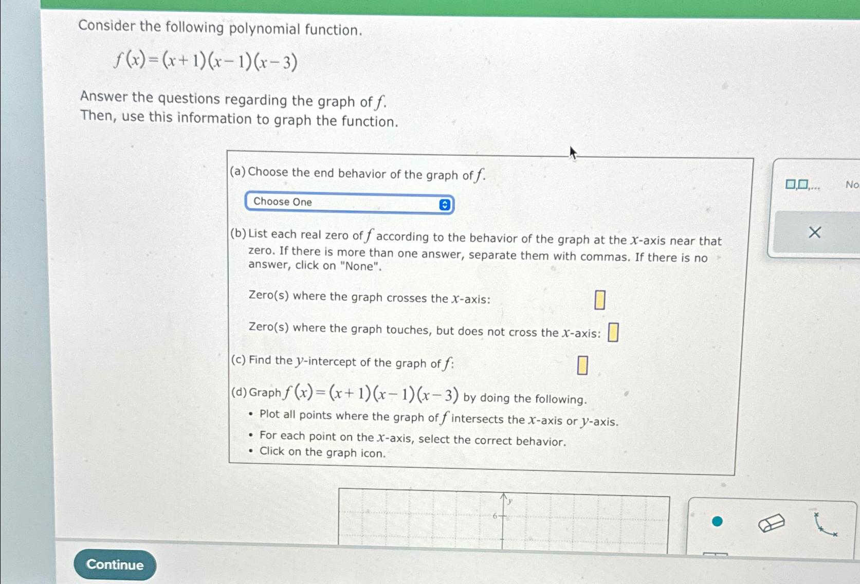Solved Consider the following polynomial | Chegg.com