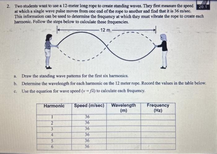 Solved Two students want to use a 12-meter long rope to | Chegg.com