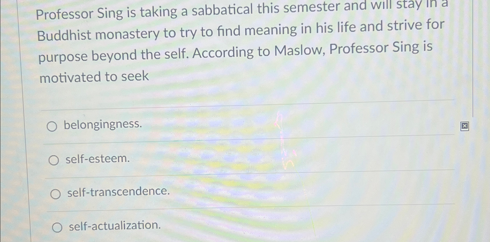 Solved Professor Sing is taking a sabbatical this semester | Chegg.com