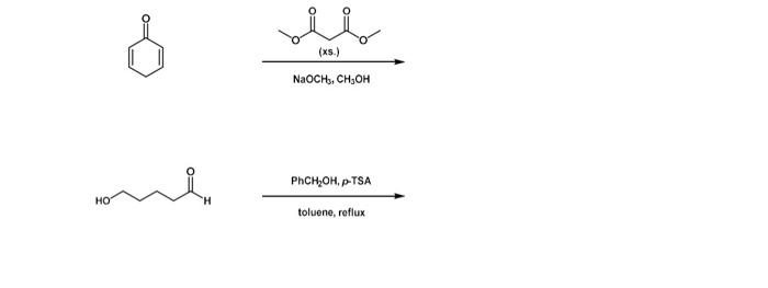 Solved NaOCH3,CH3OH PhCH2OH,p-TSA toluene, reflux | Chegg.com