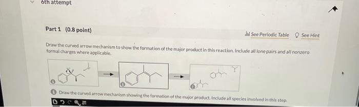 Solved Drow the curved arrow mechanism to show the formation | Chegg.com