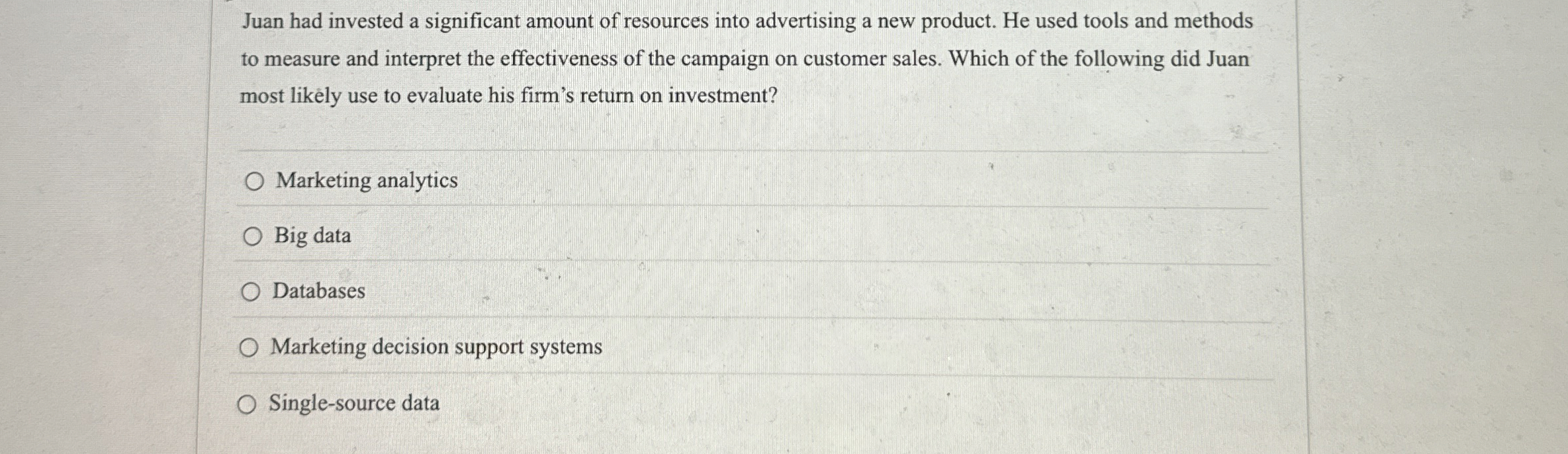 Solved Juan had invested a significant amount of resources | Chegg.com