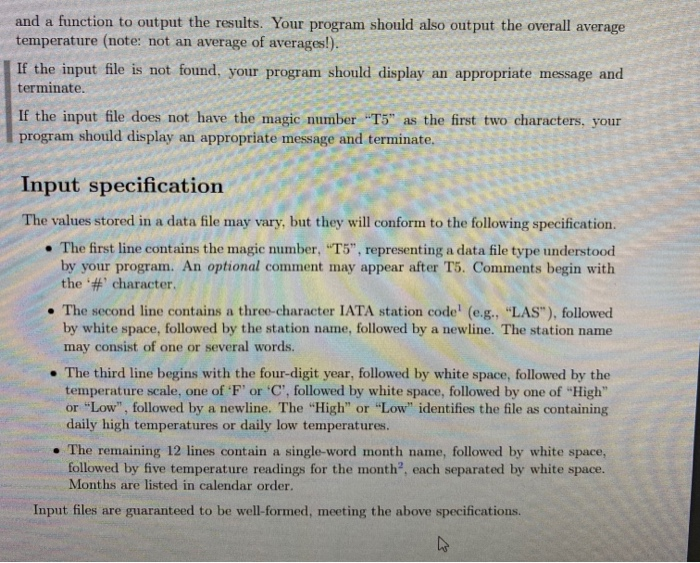 Solved Problem Description Write a program to calculate | Chegg.com