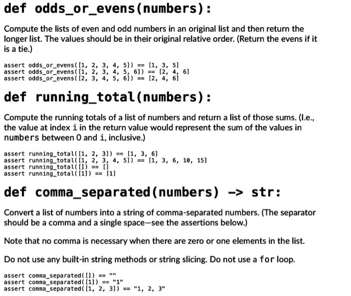 Solved Forbidden: Your program may not use any techniques or | Chegg.com