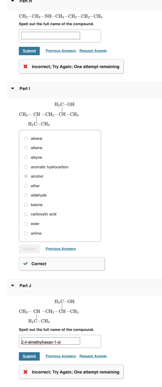 Solved CH3-CH2-NH-CH2-CH2-CH2-CH3Spell out the full name of | Chegg.com